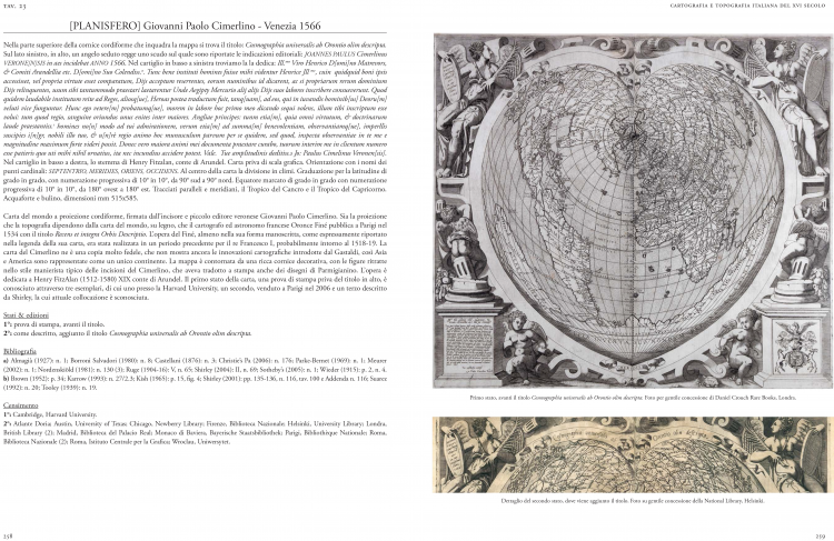 CARTOGRAFIA E TOPOGRAFIA ITALIANA DEL XVI SECOLO