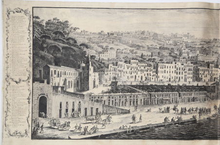 Veduta di Napoli dalla parte di Chiaia