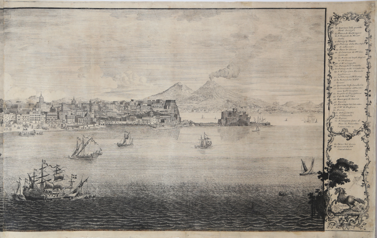 Veduta di Napoli dalla parte di Chiaia