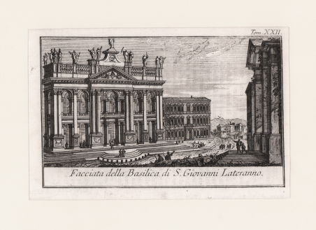 Facciata della Basilica di S. Giovanni Laterano