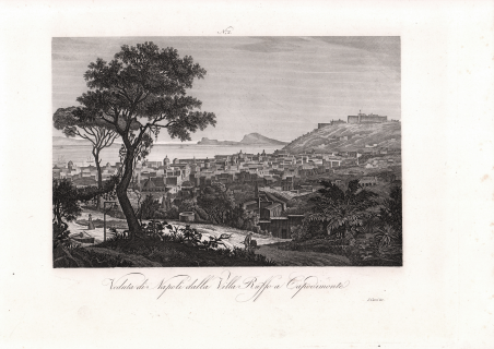 Veduta di Napoli dalla Villa Ruffo a Capodimonte