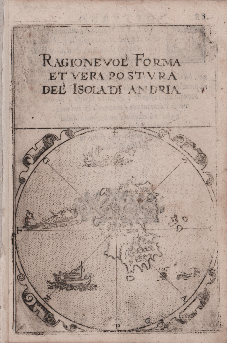 Ragionevole Forma et Vera Postura del' Isola di Andria