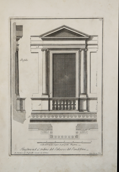 Finestra nel 2° Ordine del Palazzo del Pandolfini