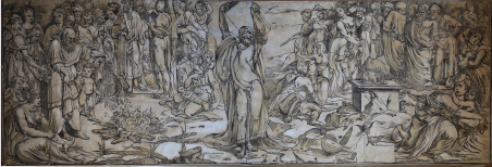 Mosè rompe le tavole della legge