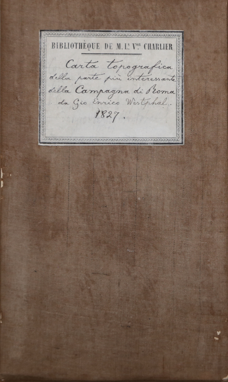 Carta Topografica della Parte più Interessante della Campagna di Roma