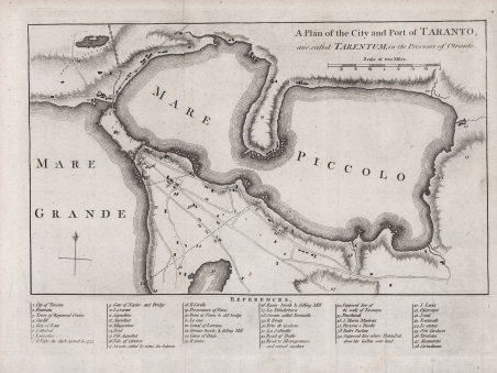 A Plan of the City and Port of Taranto...