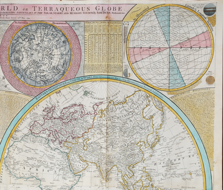 A General Map of the World, or Terraqueouis Globe with all the New ...