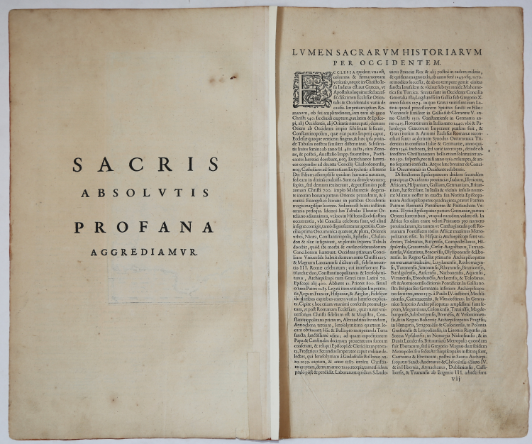 Loca Occidentis in Bibliis Sacris Martyrologio... / Loca Orientis in ...